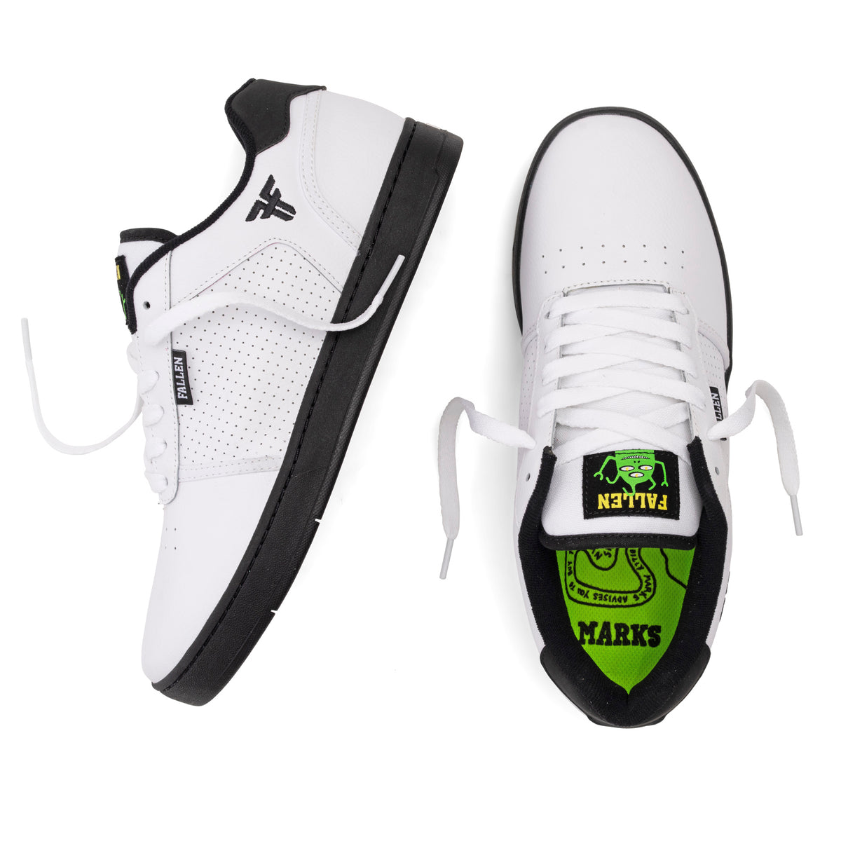 PAWN WHITE/BLACK – Fallen Footwear Mexico