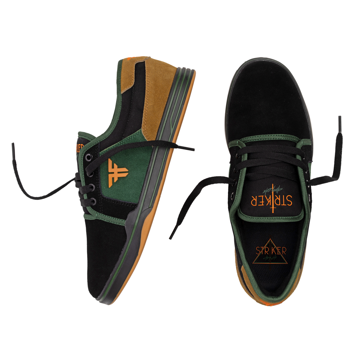 STRIKER BLACK/GREEN/BROWN – Fallen Footwear Mexico